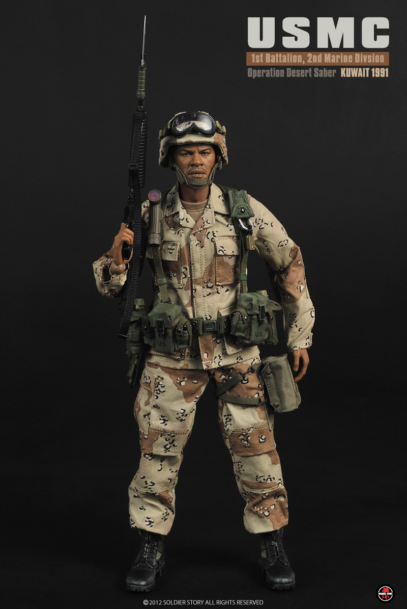 toyhaven: Preview Soldier Story 1991 Operation Desert Saber 1/6 USMC ...