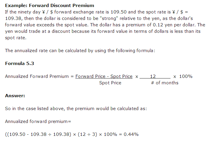 FOREIGN EXCHANGE AND INTERNATIONAL FINANCIAL MARKETS: Spot and Forward ...