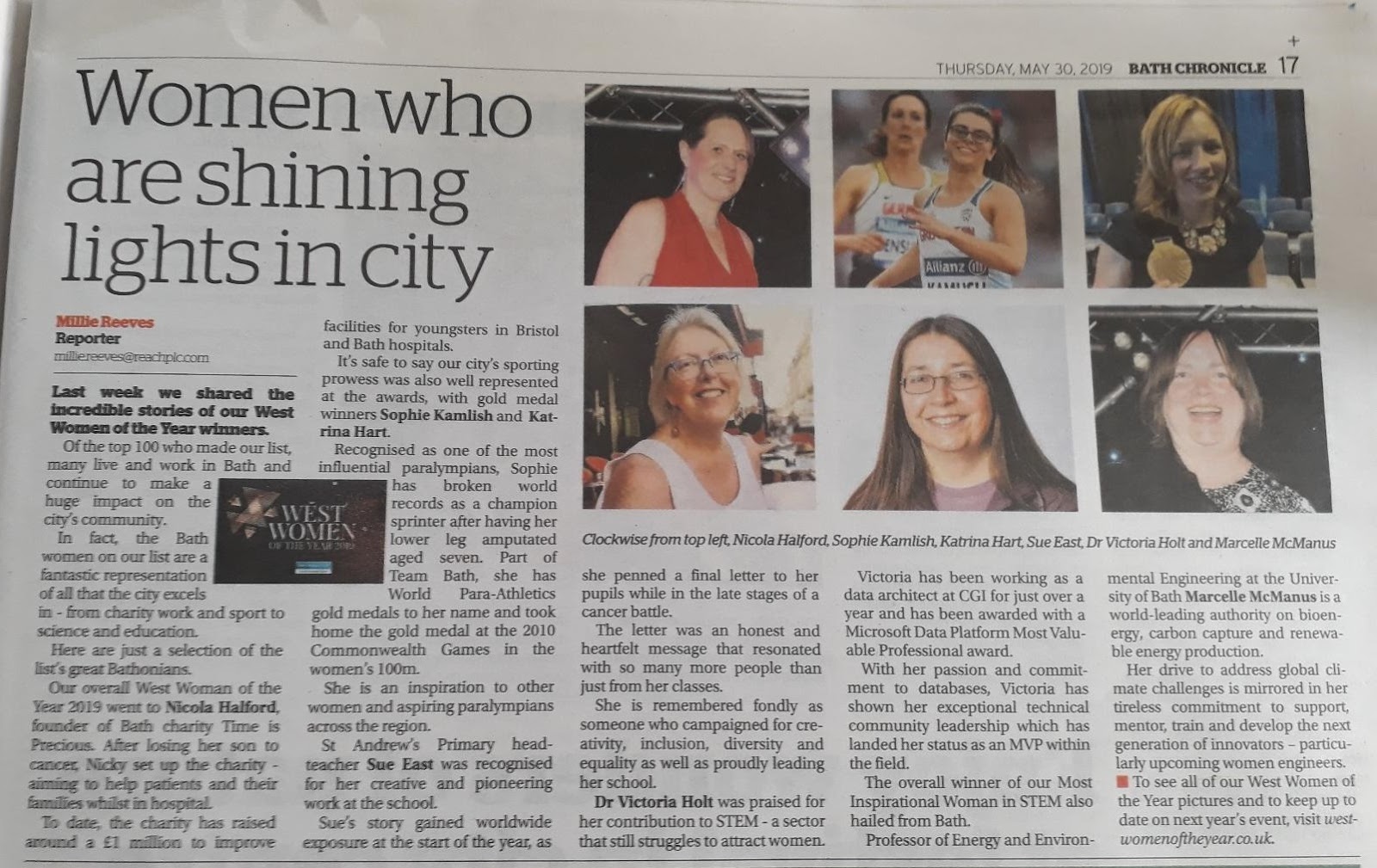 Dr Victoria Holt: life, the universe and everything: Women who are ...