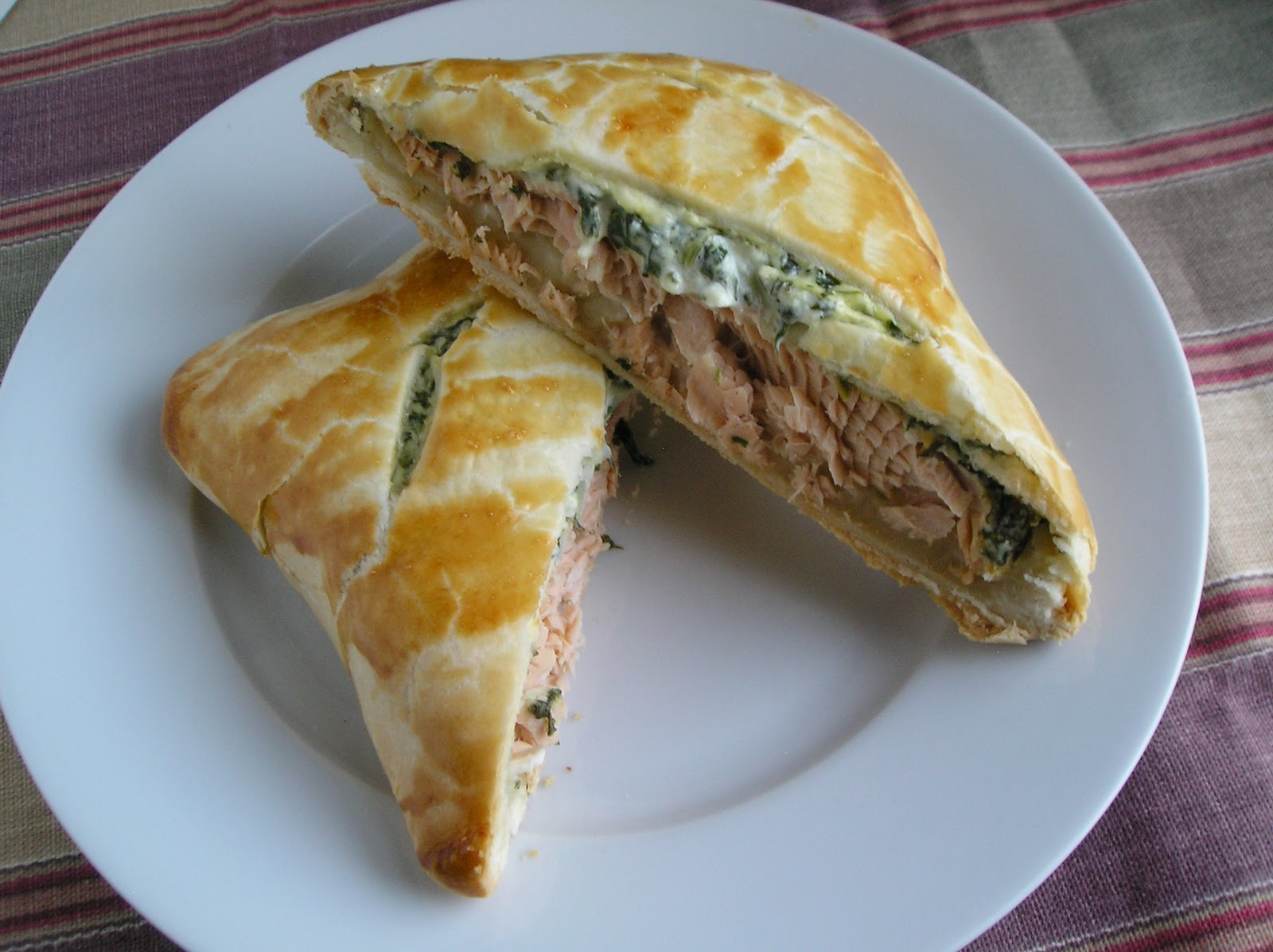 Secret Recipe Club: Salmon En Croute ~ Edesia's Notebook