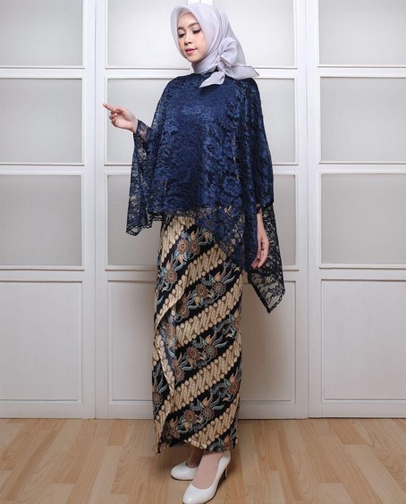 Model Atasan Brokat Simple Modern Terbaru 2019