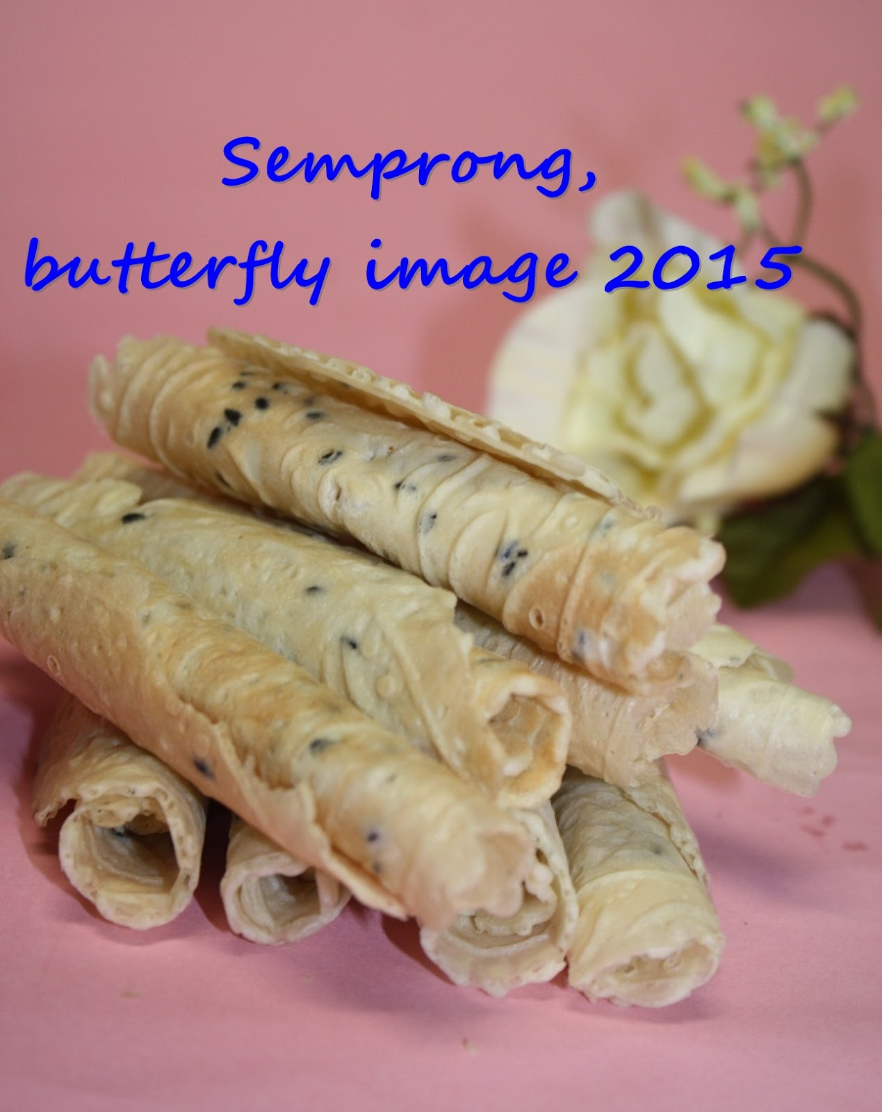 Exotic Indonesian food: Semprong