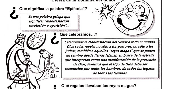 El Rincón de las Melli: Fiesta de la Epifania del Señor