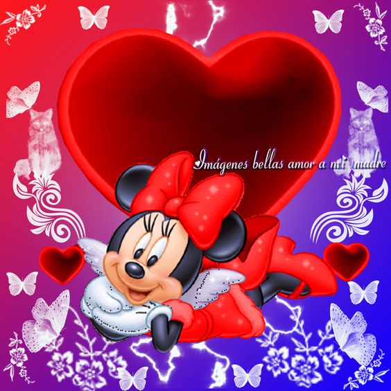 Askare Imágenes : 💚 Corazones Con Minnie Mouse