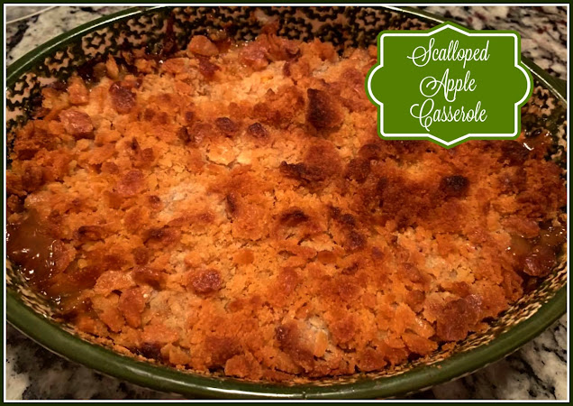 Sweet Tea and Cornbread: Scalloped Apple Casserole!