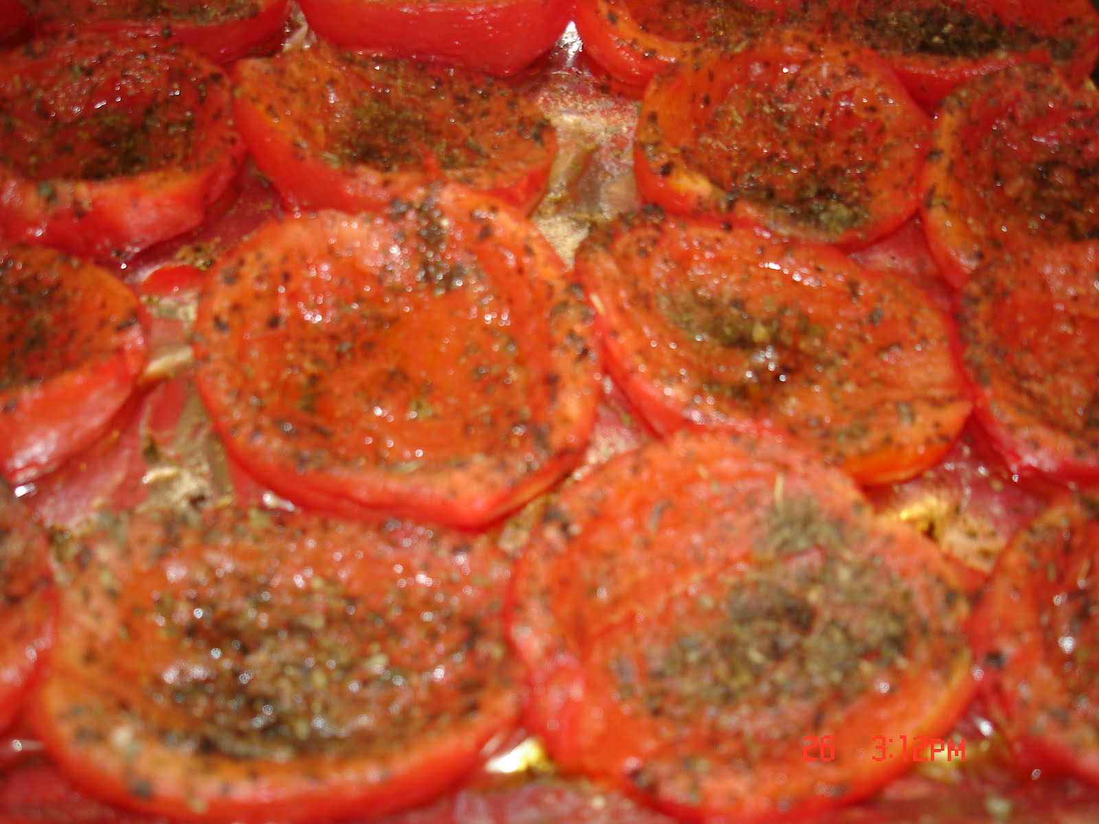 Le carnet gourmand de Simone: Tomates confites