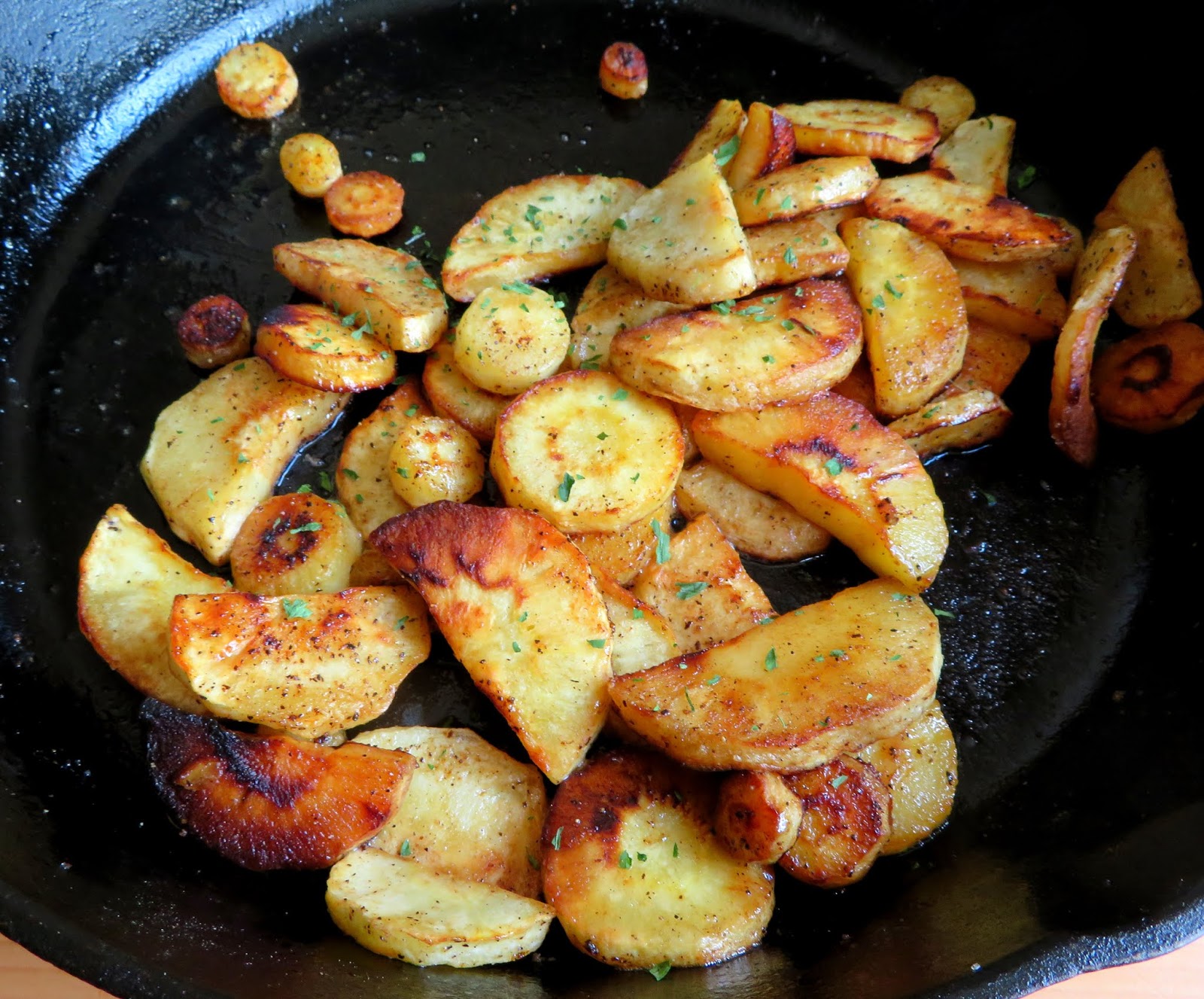 Butter Fried Parsnips - Secret Home Made