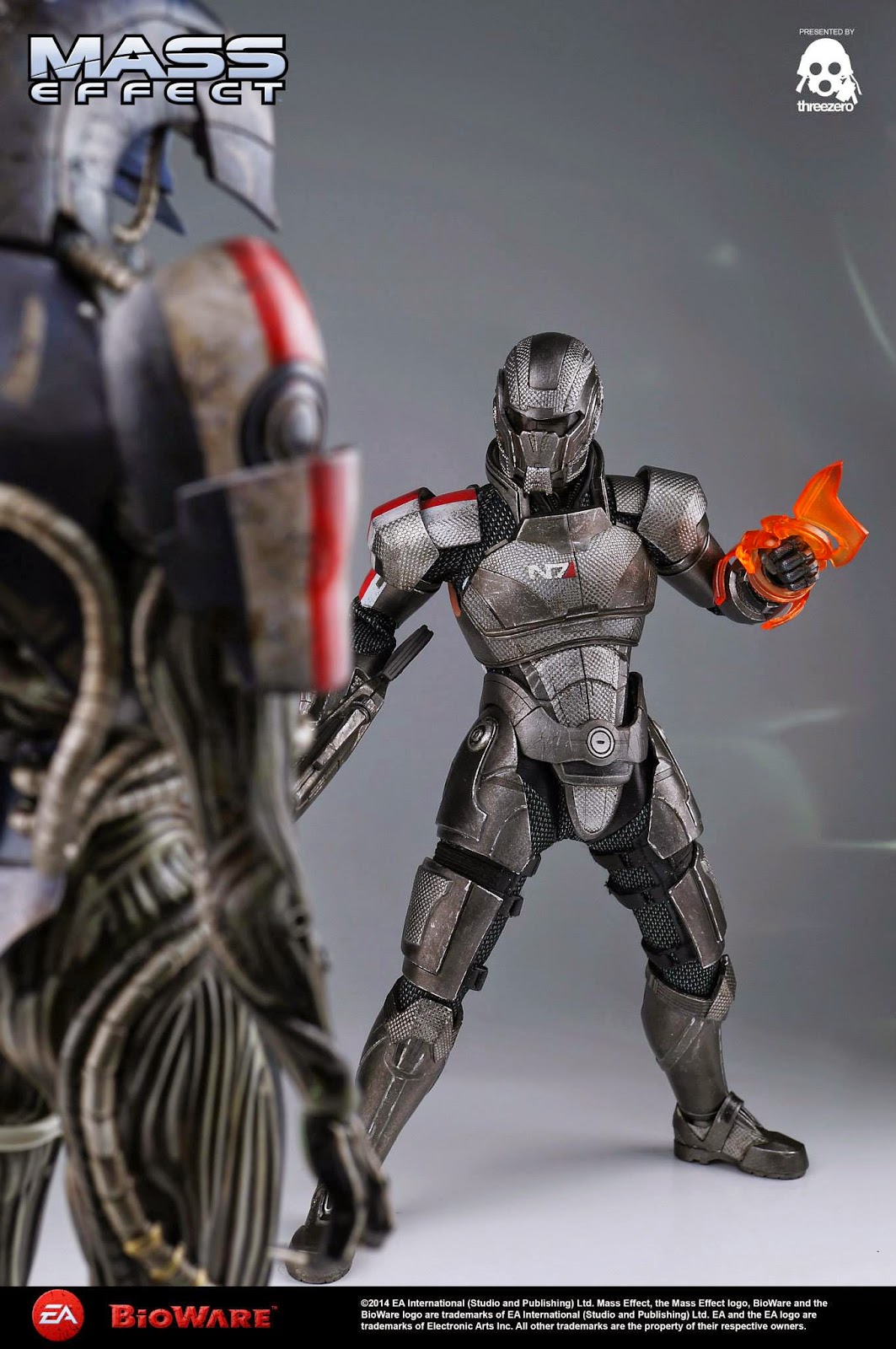 toyhaven: ThreeZero 1/6 scale Mass Effect 3 John Shepard 12-inch ...