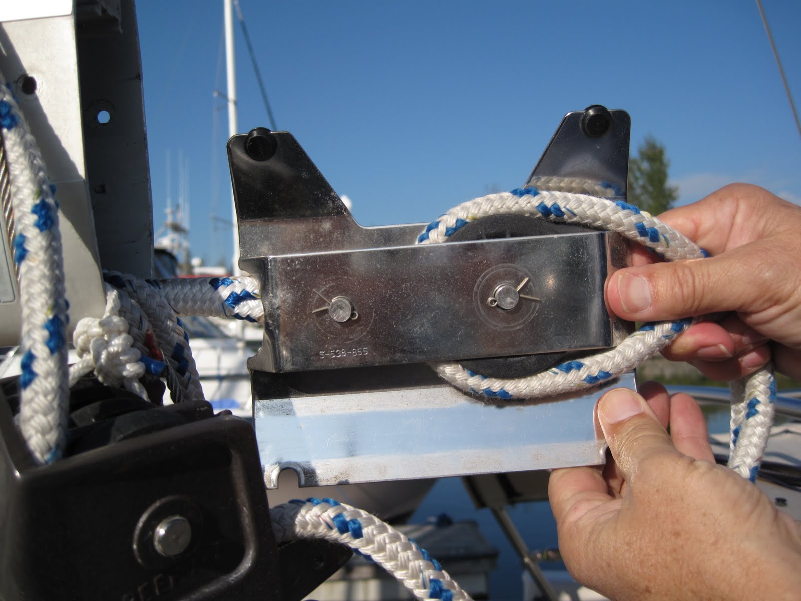 Sail with Bliss: Selden Single Line Reefing System
