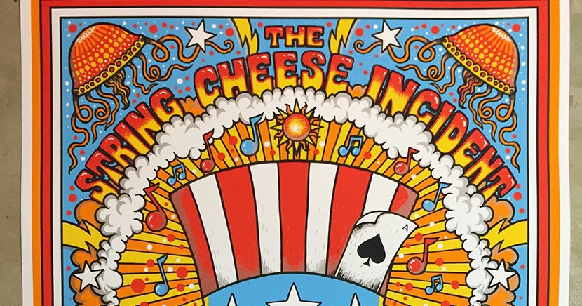 INSIDE THE ROCK POSTER FRAME BLOG: Matt Leunig String Cheese Incident ...