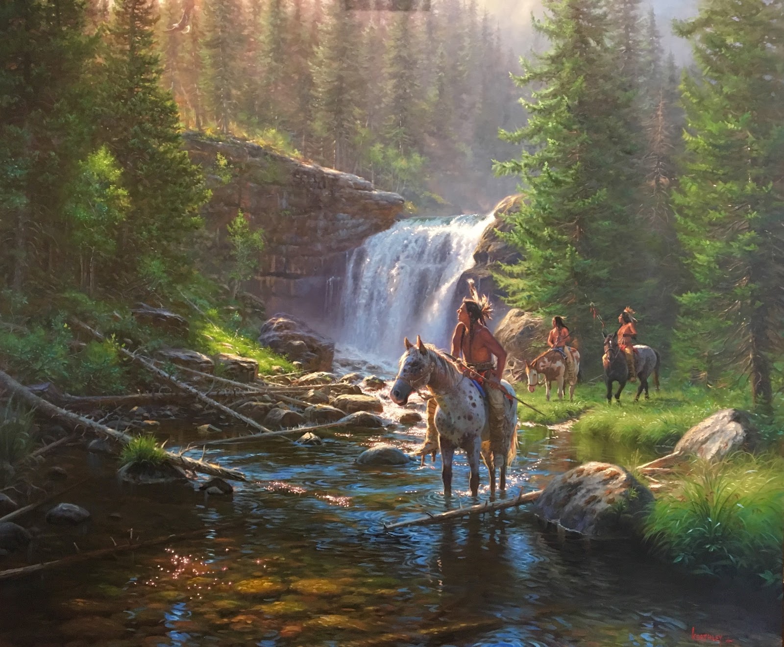 Mark Keathley, 1963 | Romantic Nature painter | Tutt'Art@ | Pittura ...