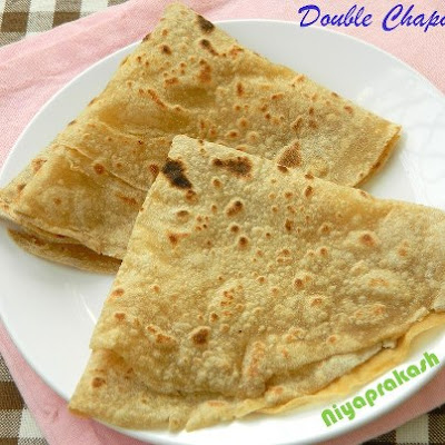 Niya's World: How to make Double Chapati?