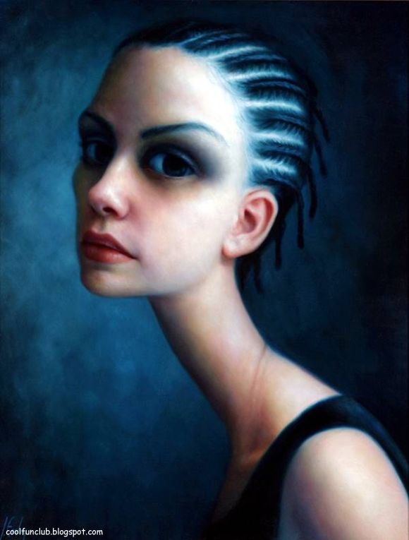.: Long Neck Art Paintings