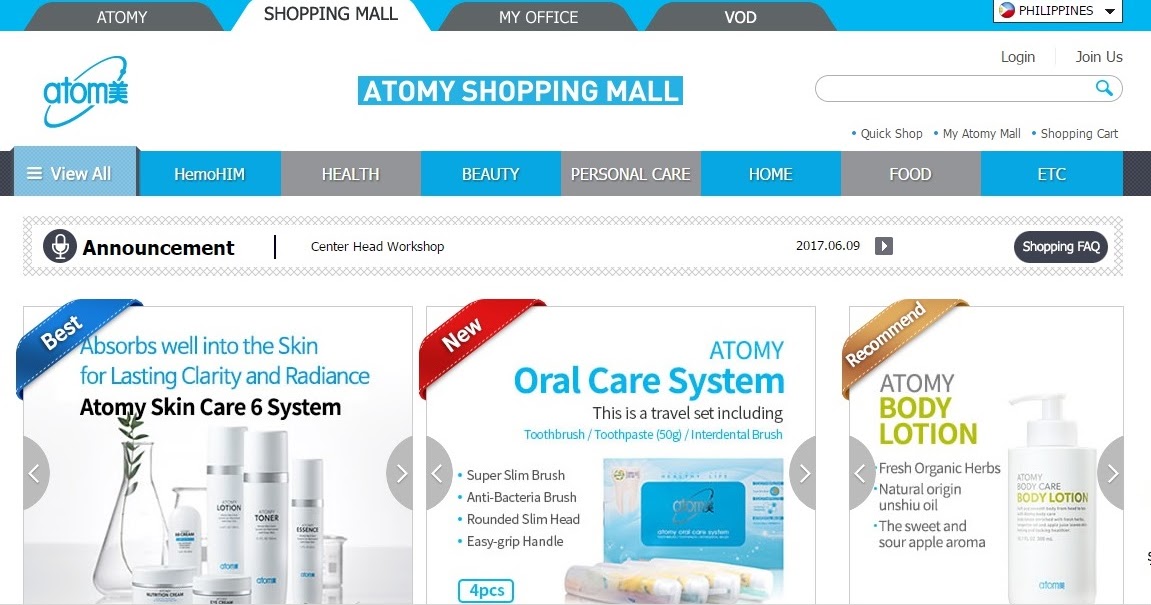 Atomy Products and Benefits: HOW TO PURCHASE