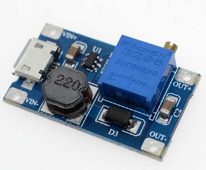 Arduino na dobry początek: Przetwornice dc-dc step-up i step-down