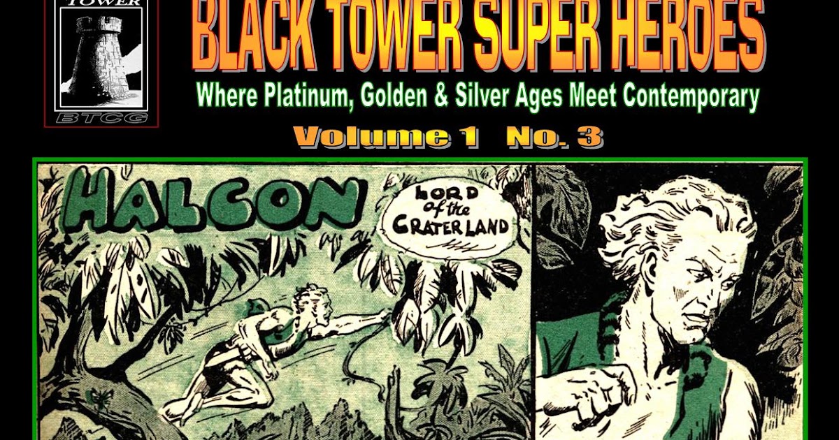 comic bits online: Black Tower Super Heroes 3