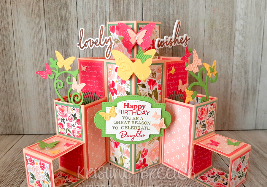 Multi-Layered Cube Card