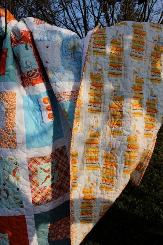 The Knicks of Knacks: The Massive Orange and Blue Quilt