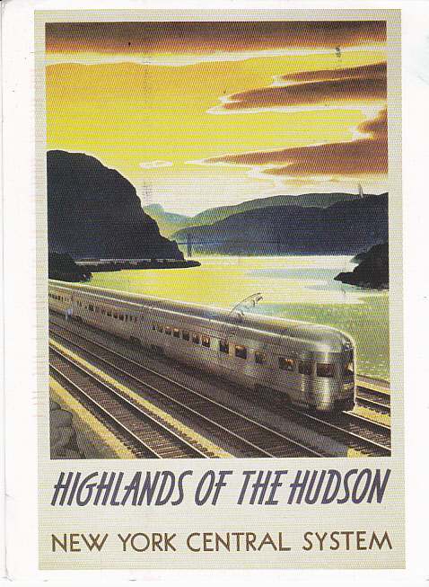 Discover the World on Trains: Hudson Line (N Y Central System), U. S. A.