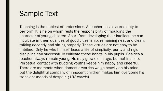 How to write a precis in the exam