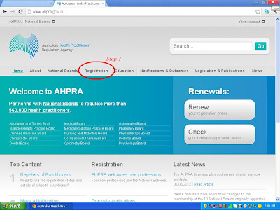 AusPhilRN: How to Access AHPRA