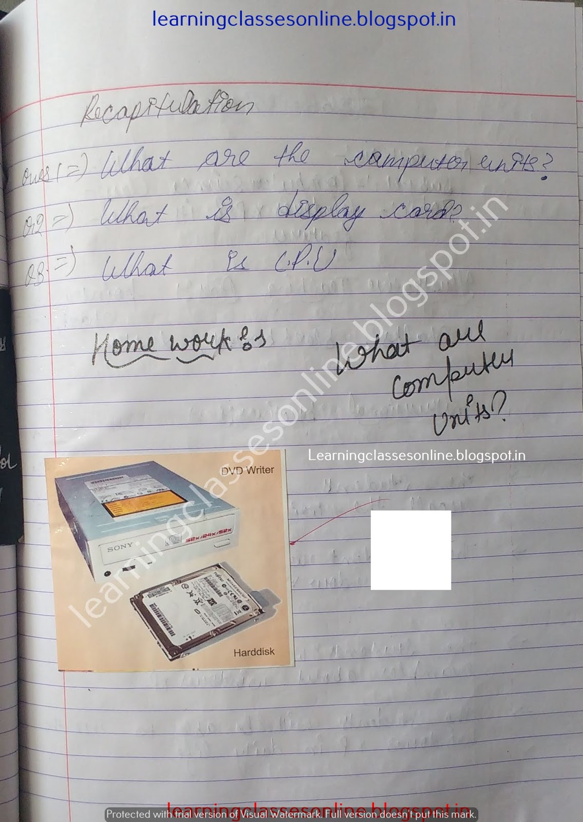 Lesson Plan For Computer Science on intro to computer units