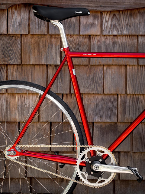 The Monkey Lab: Schlumpf Mountain Drive-Equipped Cinelli Gazzetta