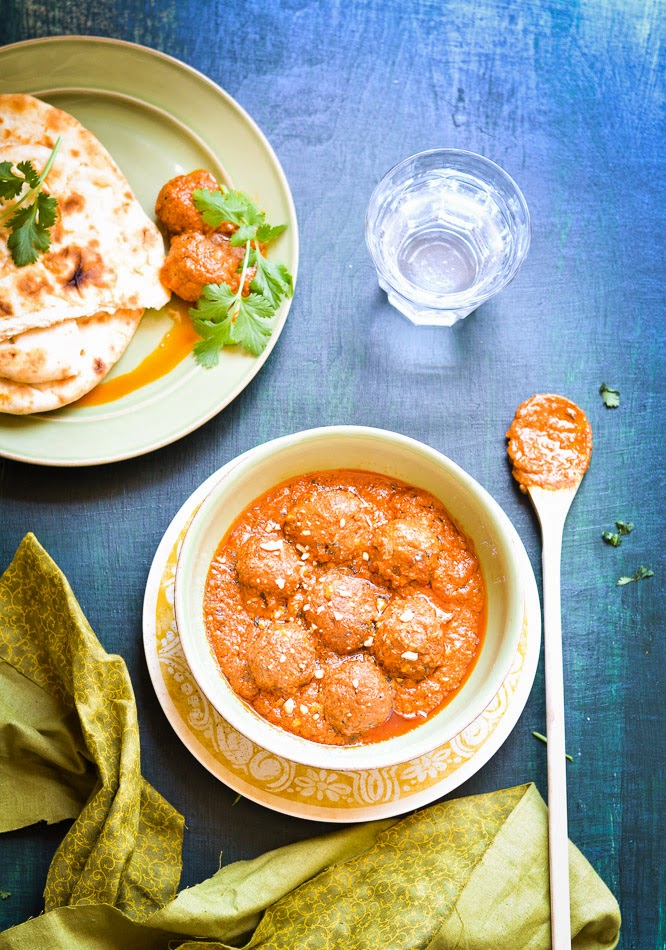 Mix and Stir: Malai Kofta ( Cheese Balls in a Creamy Tomato Sauce )