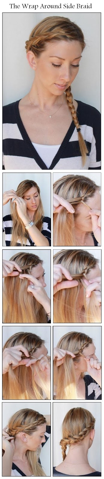 The Wrap Around Side Braid | hair clip