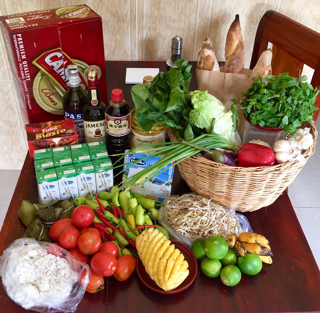 In the shadow of the mountains