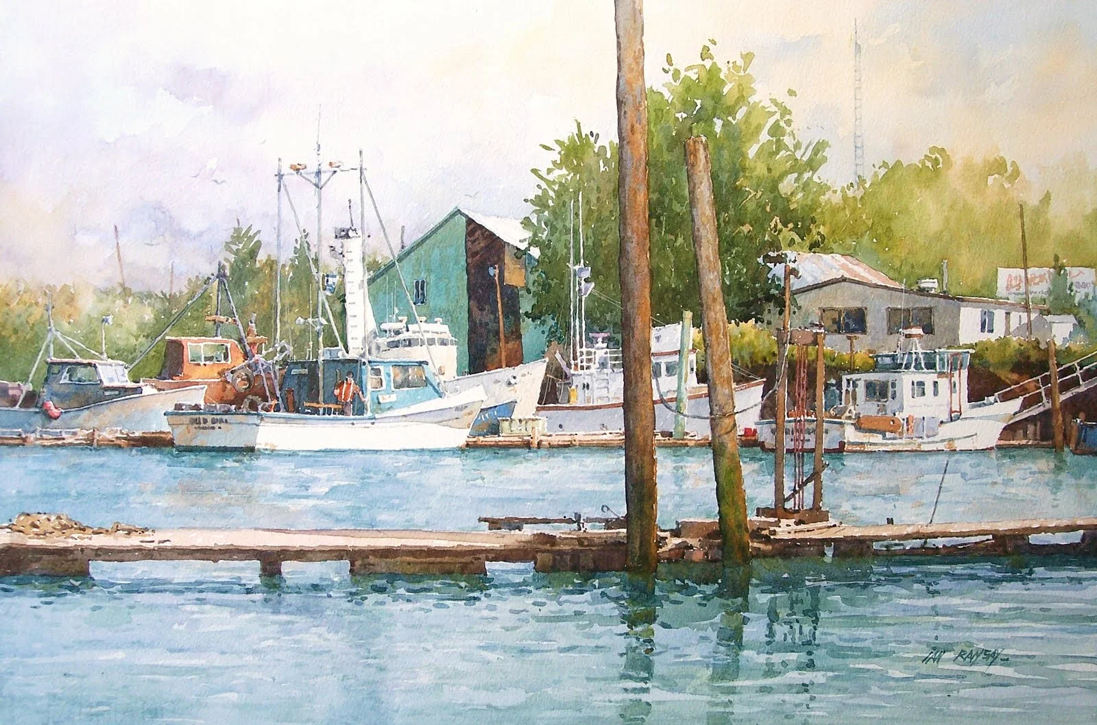 Ian Ramsay, 1948 | Plein Air /Watercolour painter | Tutt'Art@ | Pittura ...