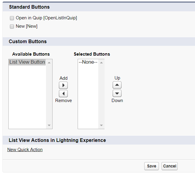 Salesforce: List View Button With Visualforce Page