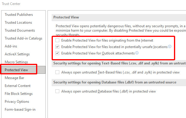 Hướng dẫn loại bỏ Protected View trong Excel ~ Excel Thỉnh Vũ