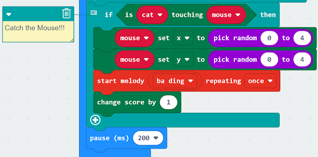 雲林SONG: MakeCode Microbit 遊戲設計：貓追老鼠遊戲(Microbit Game: Cat Chasing Mouse ...