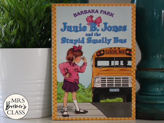Junie B Jones and the Stupid Smelly Bus | Book Activities | Mrs. Bremer ...