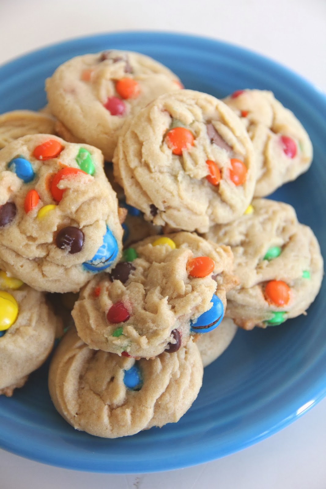 Claire and Janae: Peanut Butter M&M Cookies