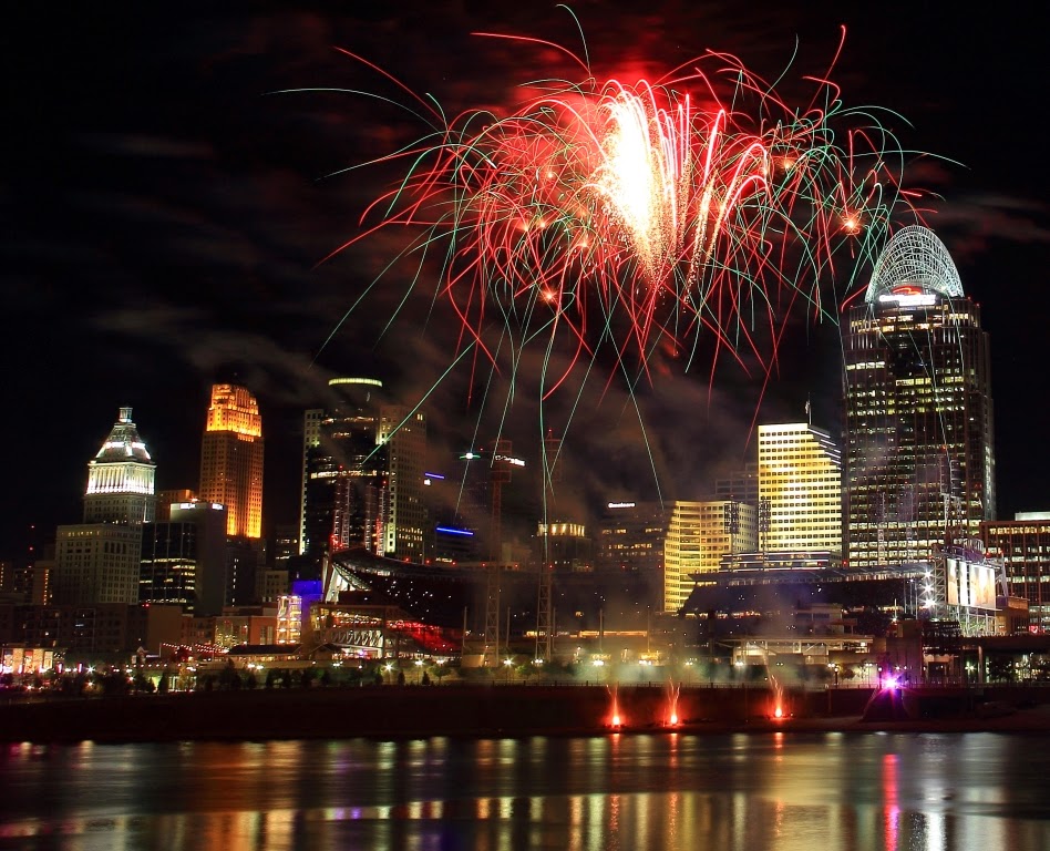 In and Around Northern Kentucky 2.0: Cincinnati Reds Fireworks 27-Sep ...