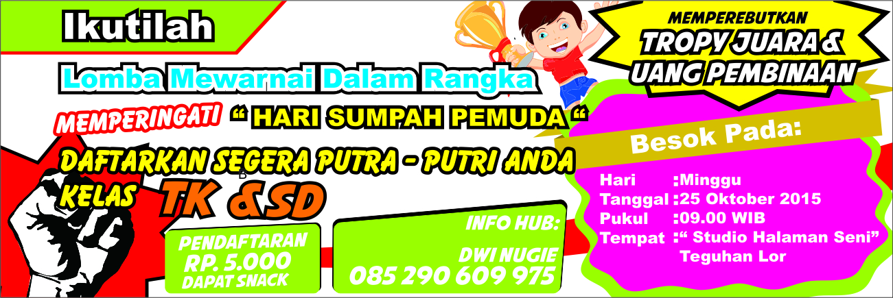 desain banner lomba | Berbagi Desain