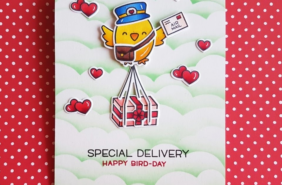 JOYFUL THINGS DESIGN: SPECIAL DELIVERY, HAPPY BIRD-DAY (1)