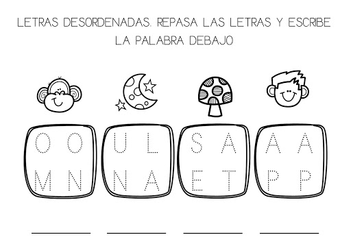 Nuestra clase de Infantil: FICHAS DE LETRAS