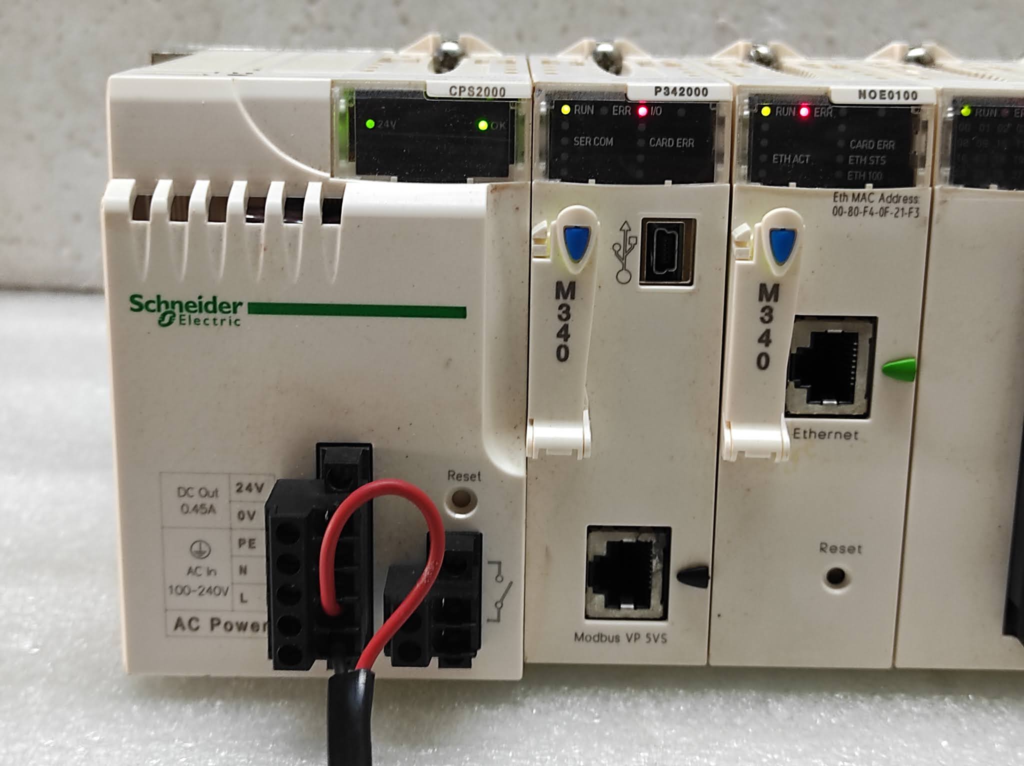 SCHNEIDER ELECTRIC CPS2000 P342000 NOE0100 DDI3202K DDO3202K AMI0810 ...
