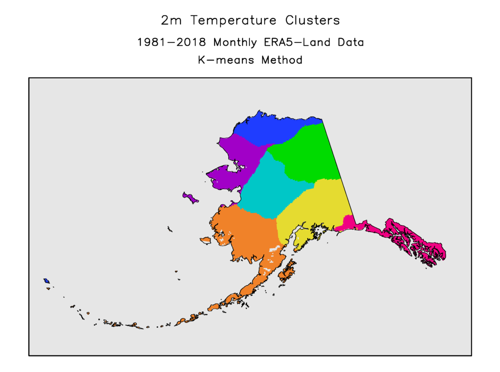 Deep Cold: Alaska Weather & Climate: Alaska Climate Divisions