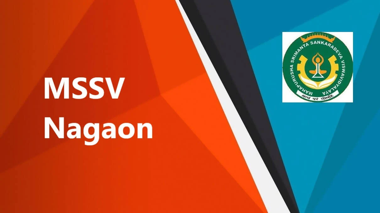 MSSV Nagaon Recruitment 2021 – 5 Assistant Professor & Yoga Instructor ...