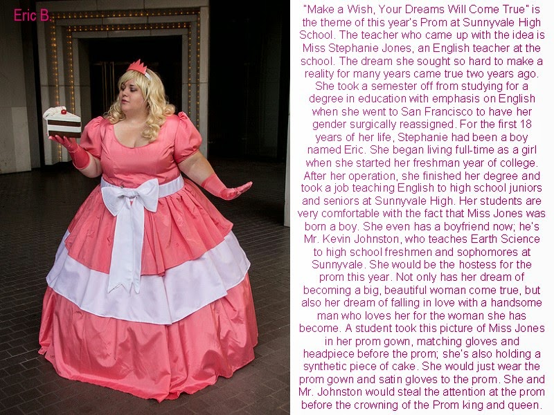 Eric's Transgender Captions: The Prom Dream of Miss Jones