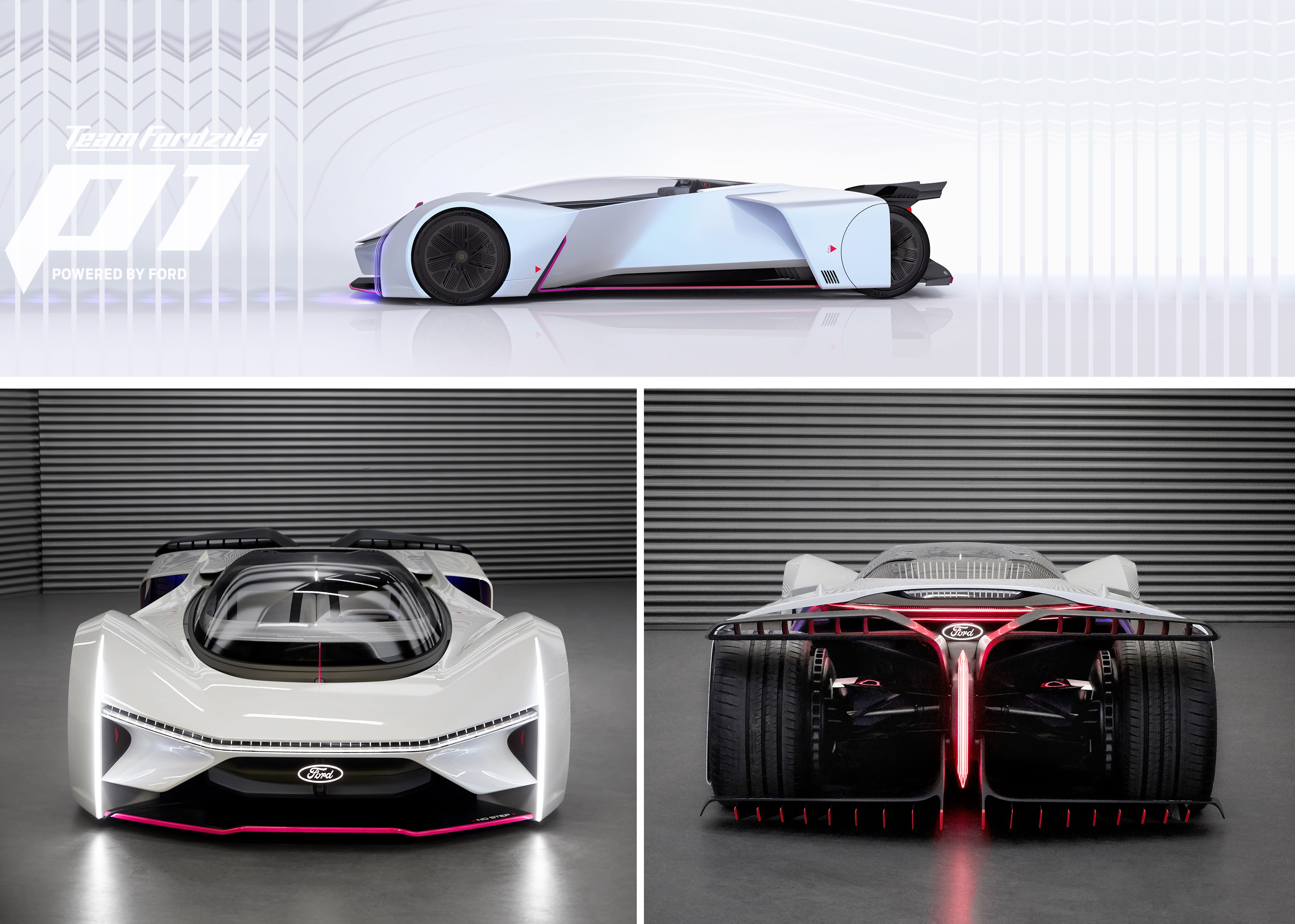 Team Fordzilla P1 virtual race car launches into the real world!