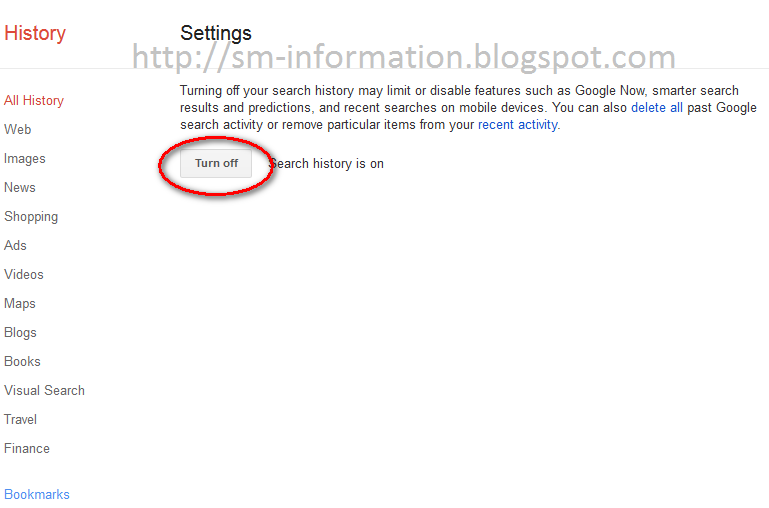How To Turn Off The Google History VSolution how-to-turn-off-the-google-history-vsolution