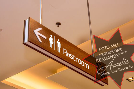 Signage Toilet Gantung | ANEKA SIGNAGE