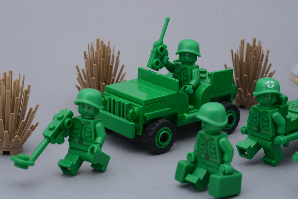 Lego 7595 Army Men On Patrol 玩具士兵巡邏 開箱報告 - 魯蛇實驗室