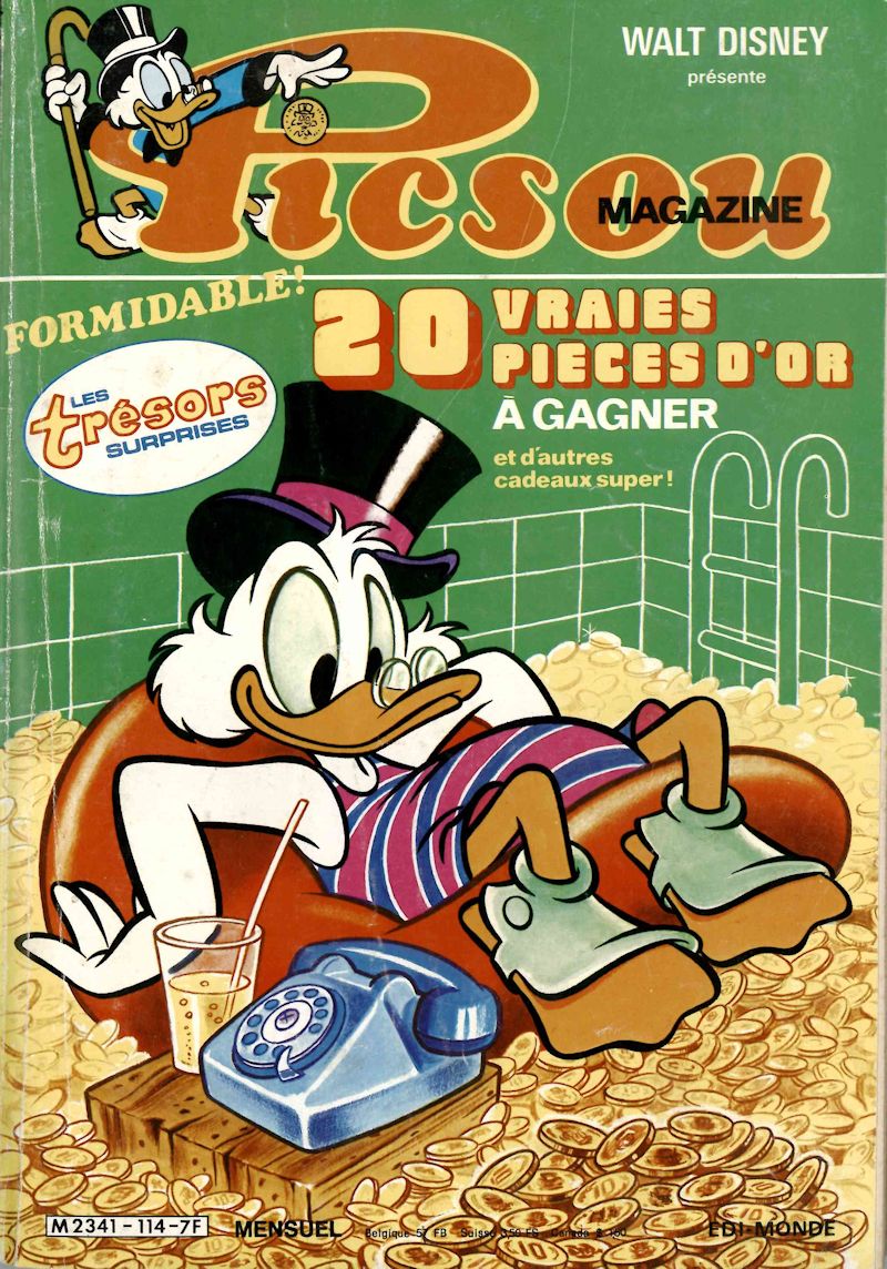 Le journal de Mickey: Picsou magazine 114