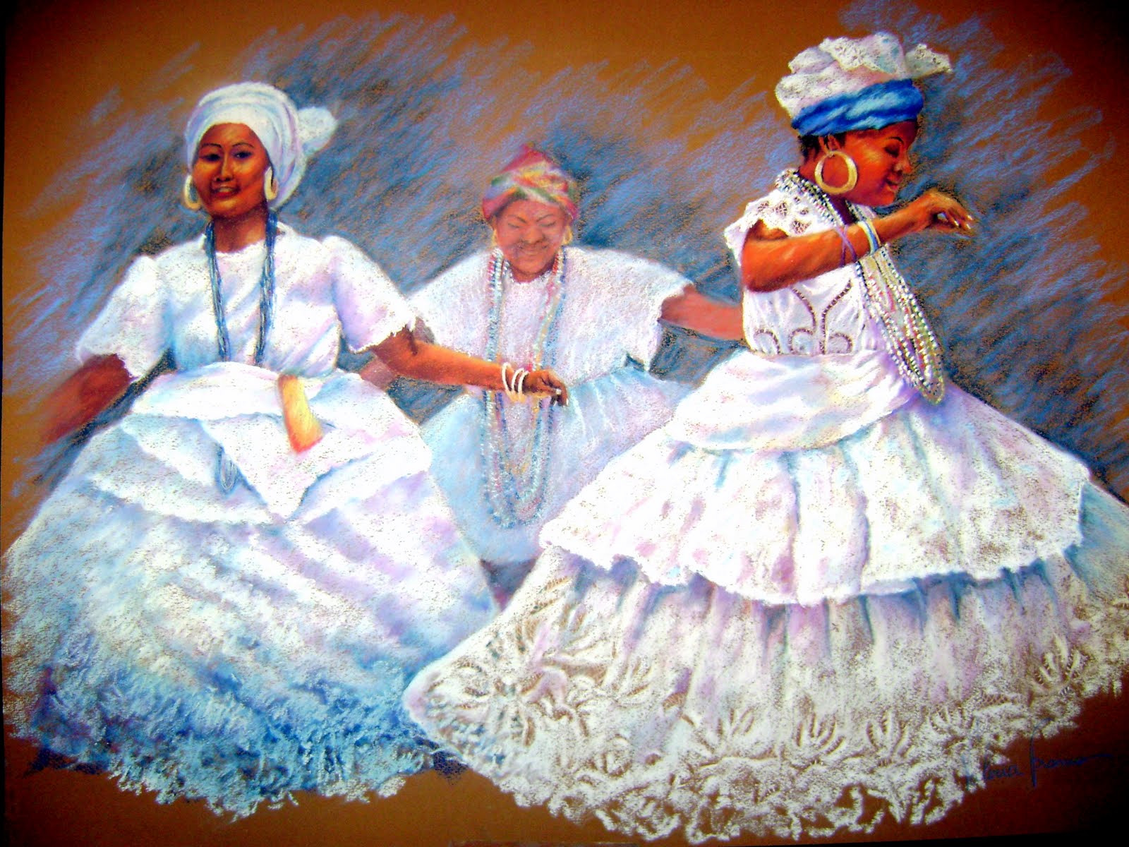 Arte Valéria Franco: As Baianas